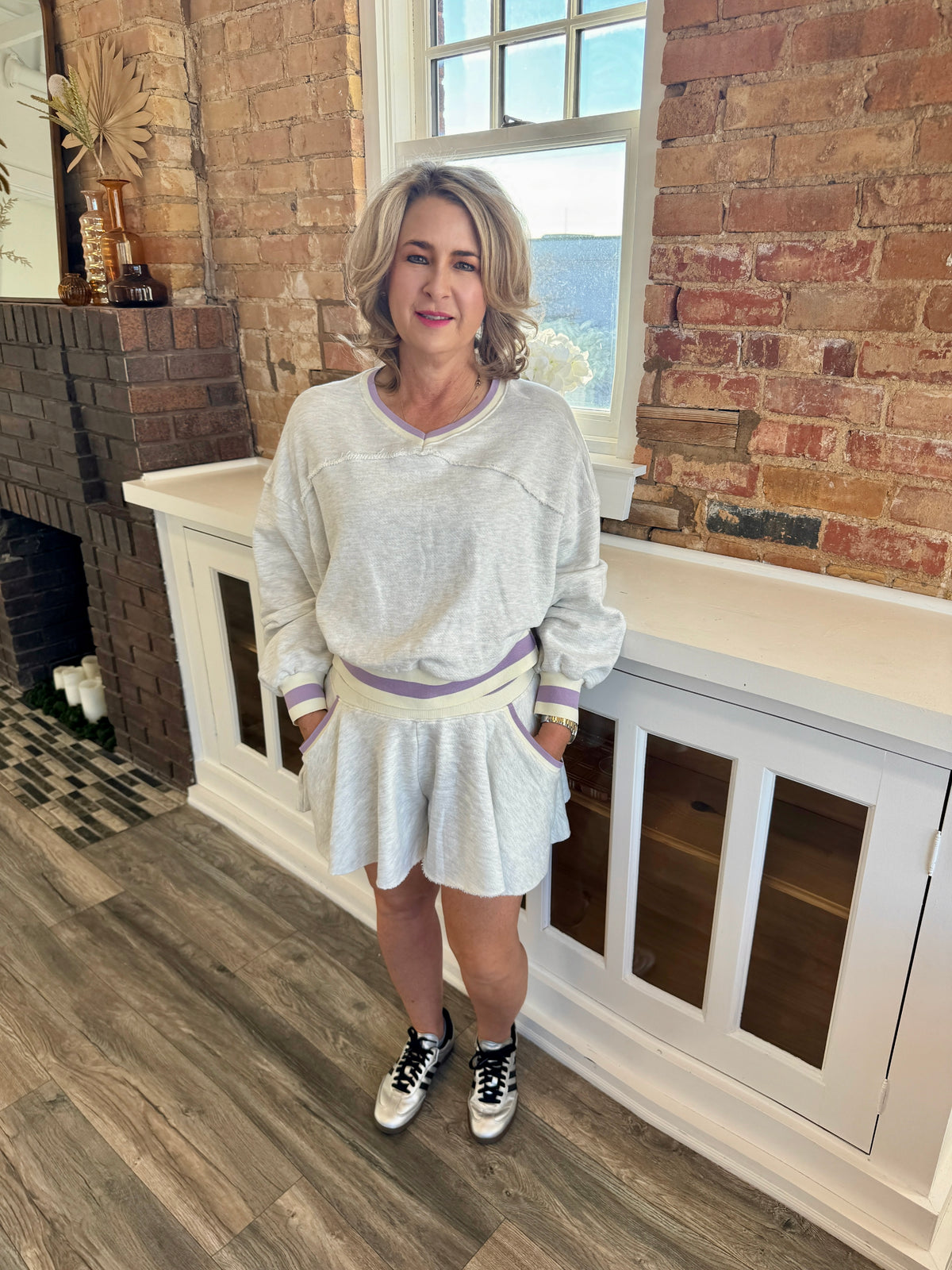 Korren Top Ash Grey — Extremely Refined Boutique